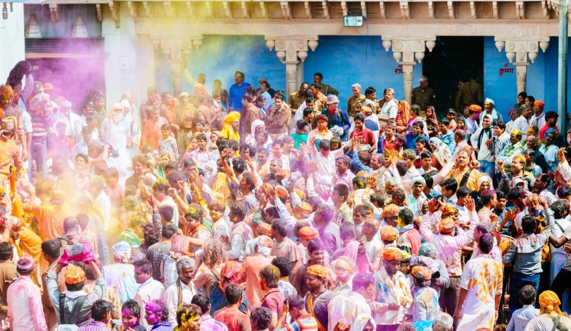 Vibrant Holi Celebrations: Top Places for Holi Celebrated in India